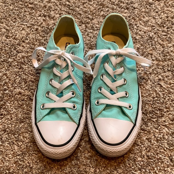 Converse | Shoes | Tiffany Blue Converse Shoes | Poshmark